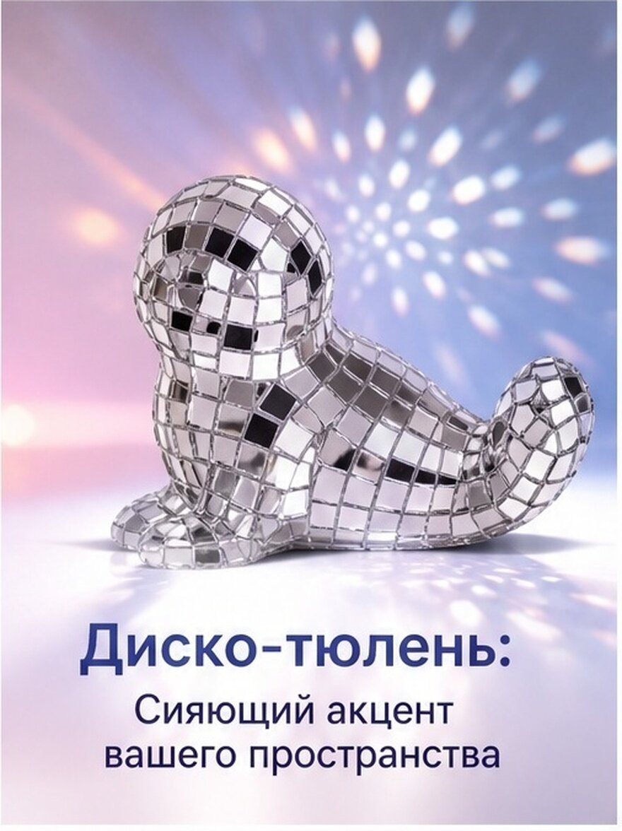 Винтажная Миниатюрная Узорчатая Фигурка Морского Животного Серебристый Цвет 9.00X6.00X5.00Cm