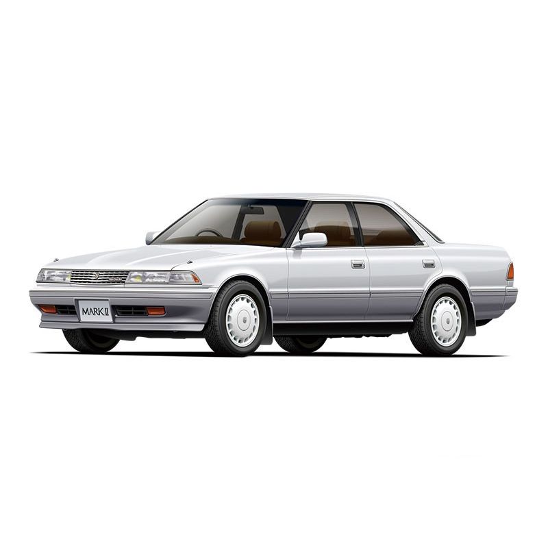 Сборная модель Машинка Aoshima-05924 1/24 Toyota GX81 MARK2 2.0Grande TWINCAM24 1988 car model kit