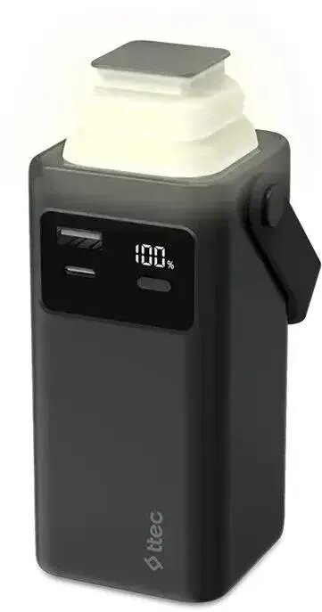 Внешний аккумулятор (Power Bank) TTEC ReCharger Extreme LCD, 20000мAч, черный