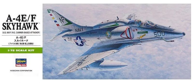 Палубный штурмовик ВМС США A-4E/F SKYHAWK (1/72) Hasegawa H-B9 00239