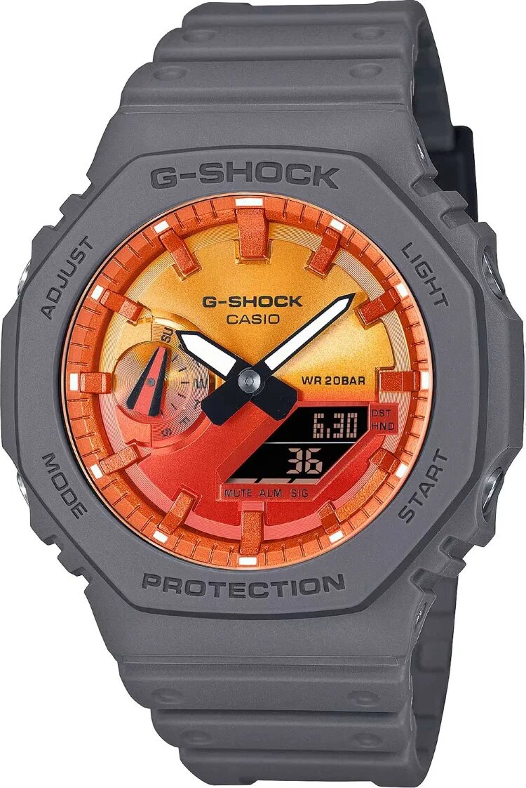 CASIO, оранжевый