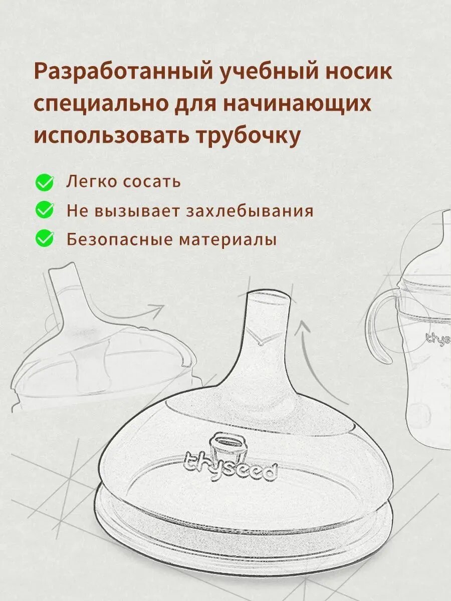 Детский поильник для воды и напитков, удобная ёмкость для питья ребёнку — фото 1