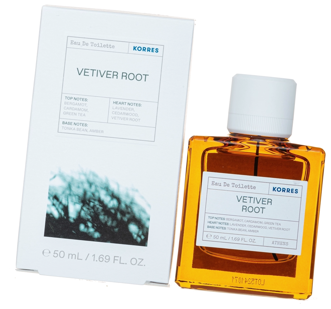 Туалетная вода Коррес Ветивер Рут 50 мл для женщин и мужчин / Korres Vetiver Root