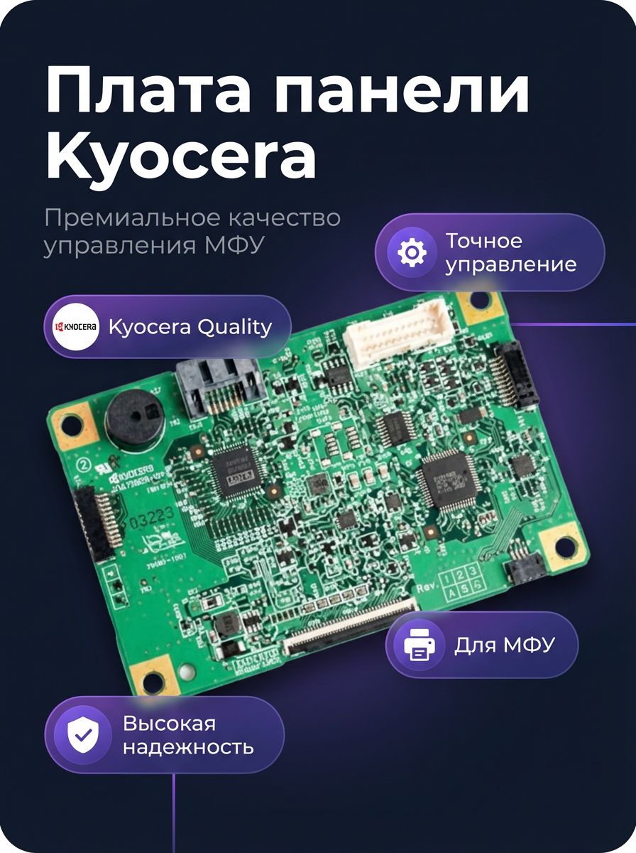 Запчасть для принтера, МФУ Kyocera Плата панели управления PARTS PWB ASSY H PANEL MAIN SP