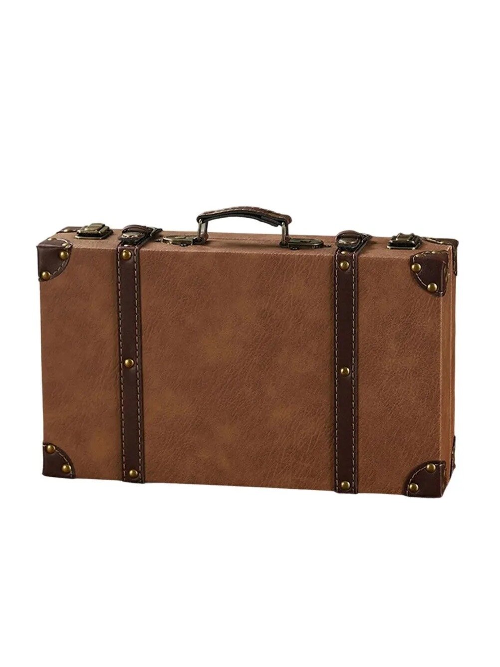 Кофр для хранения вещей 35x30x3 см, разноцветный, 1 шт, стиль C