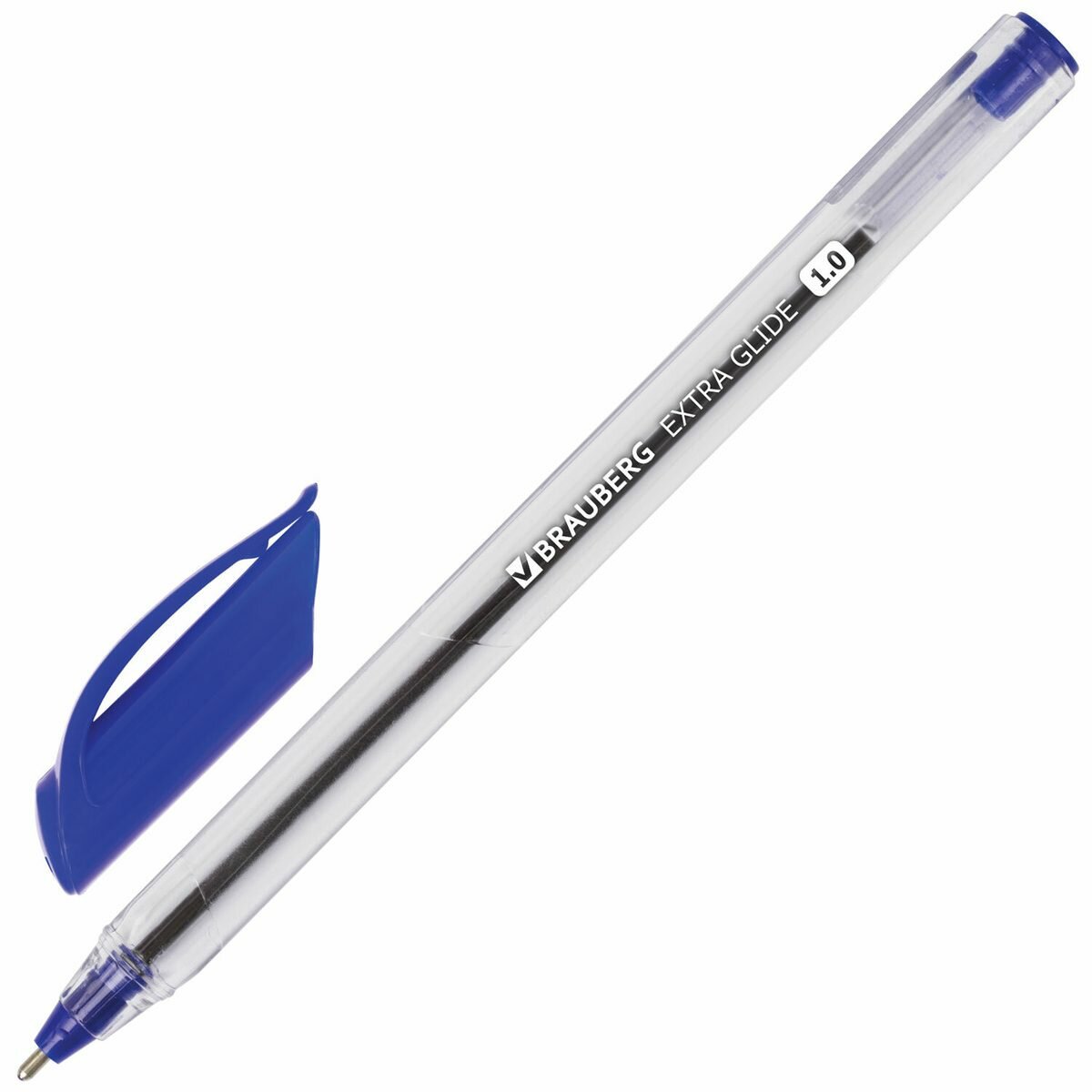 Ручка шариковая Brauberg Extra Glide (0.5мм, синяя, трехгранная) (141700), 1200шт.