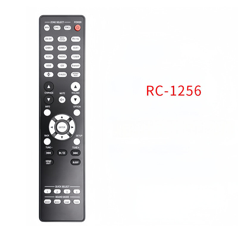 Пульт дистанционного управления совместимый с усилителем DENON RC-1256, беспроводной ИК-пульт для аудиосистемы