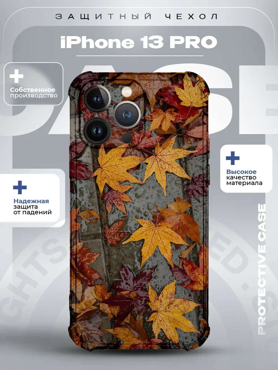 Чехол на iPhone 13 Pro с принтом Осень