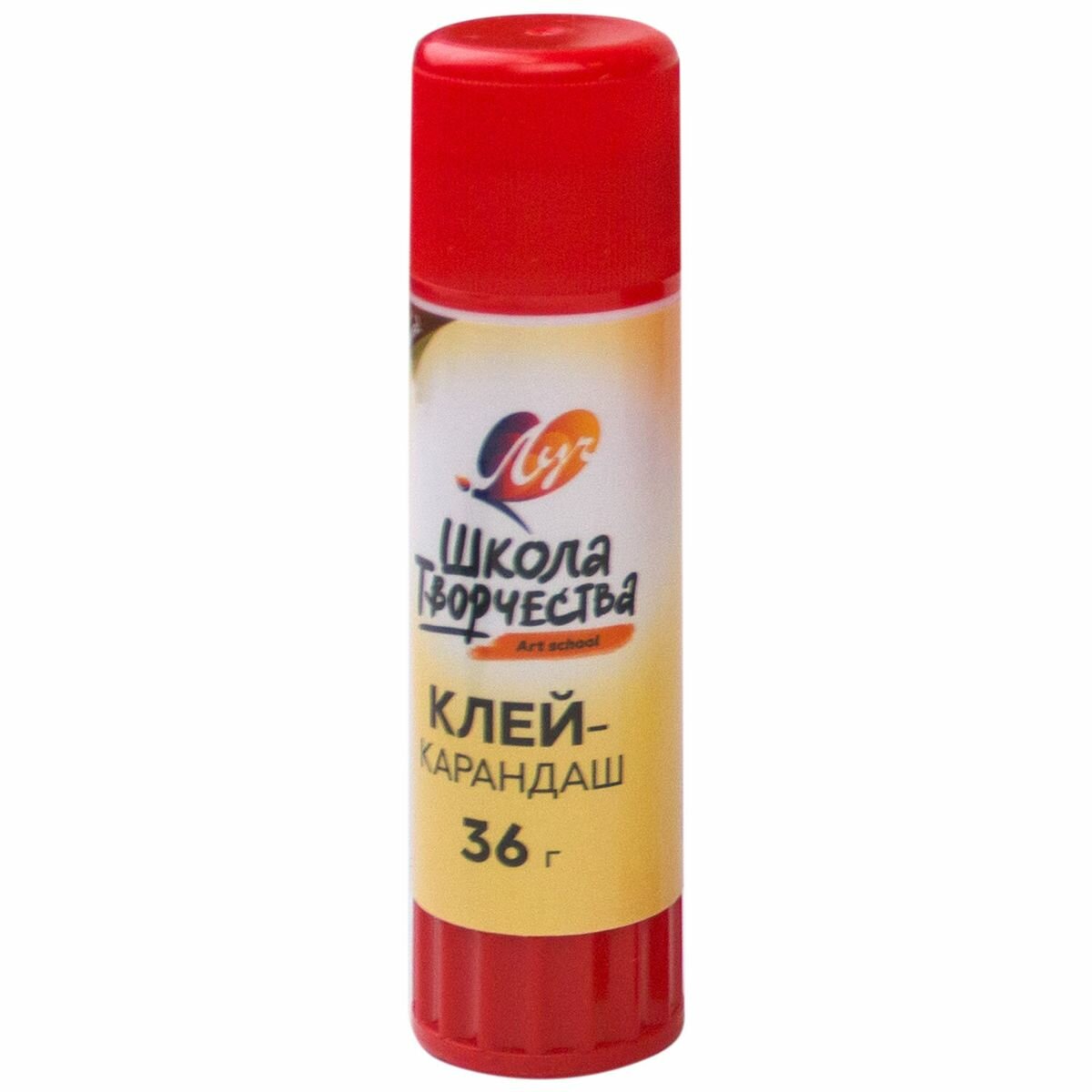 Клей-карандаш Луч "Школа творчества", 36г, PVP основа (29С 1738-08), 1шт.