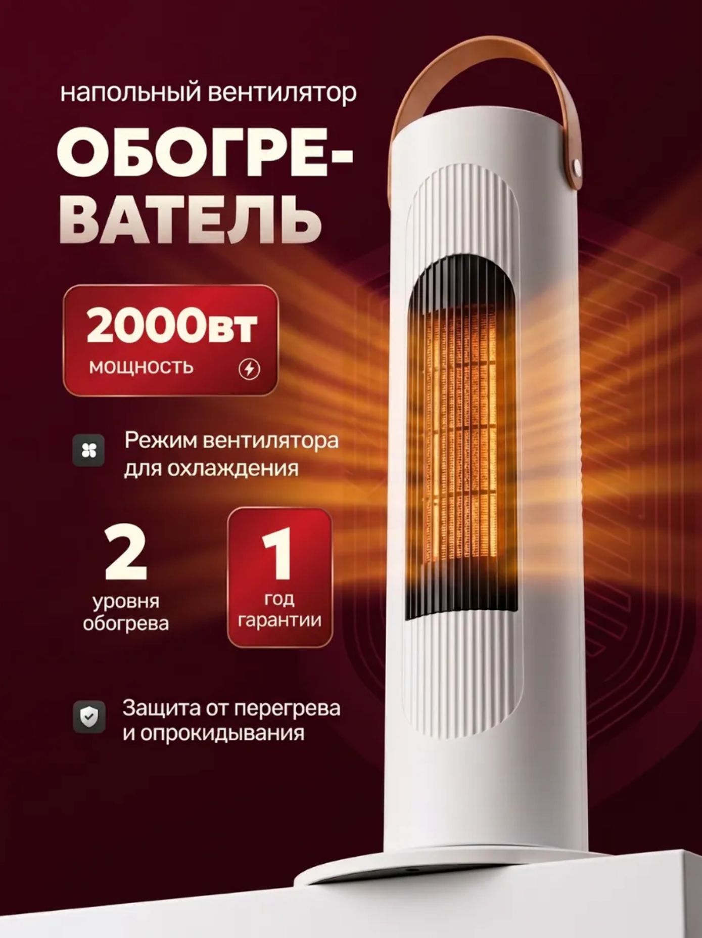 Обогреватель для дома электрический тепловентилятор