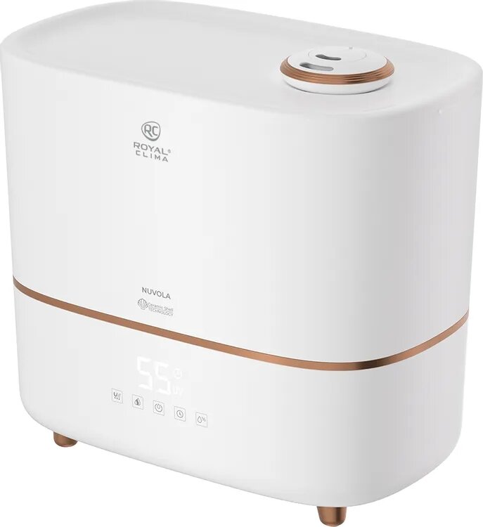 Увлажнитель воздуха ультразвуковой Royal Clima RUH-NV350/5.0E-WT, 5л, белый