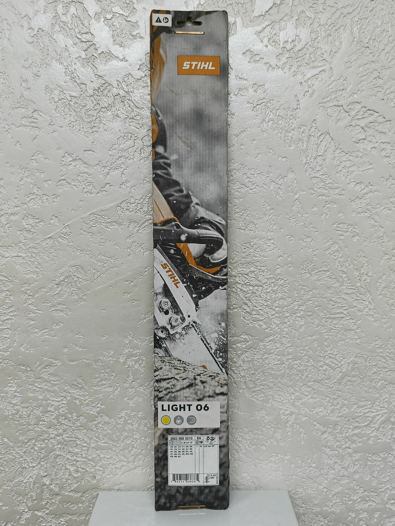 Шина STIHL Light 06 16" 40 см. 3/8 1,6 60 звеньев 11z 30030005213 Оригинал!