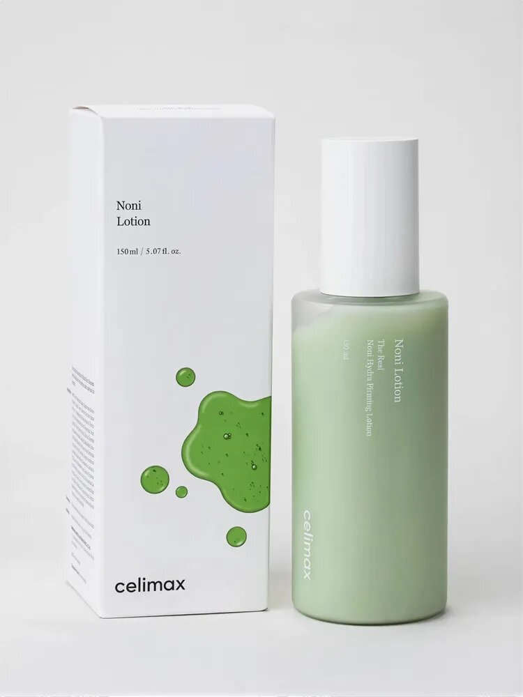 CELIMAX Лосьон для лица увлажняющий с экстрактом нони The Real Noni Hydra Firming Lotion 150мл