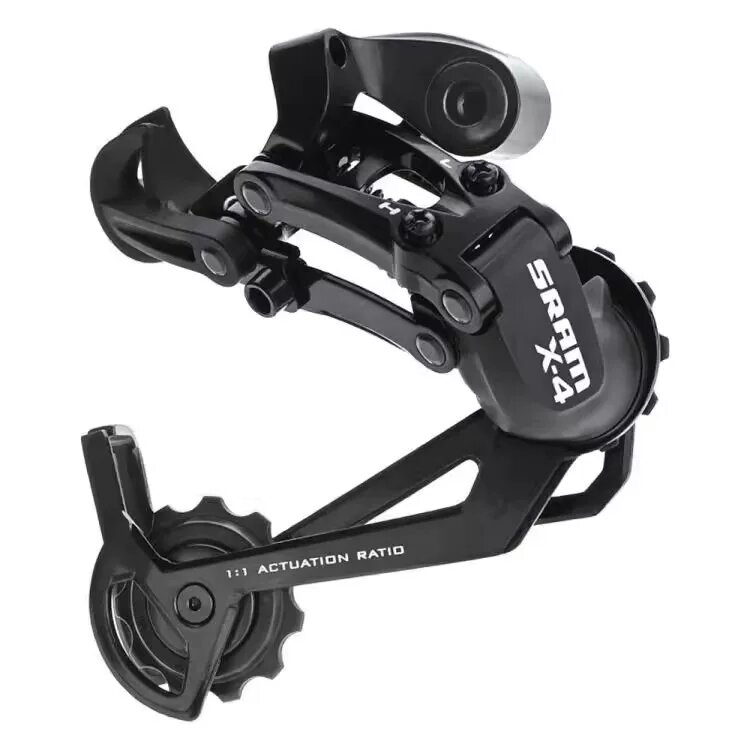 SRAM X4 8-скоростной задний переключатель для велосипедов, длинная нога, совместимость с 7-10 скоростными системами