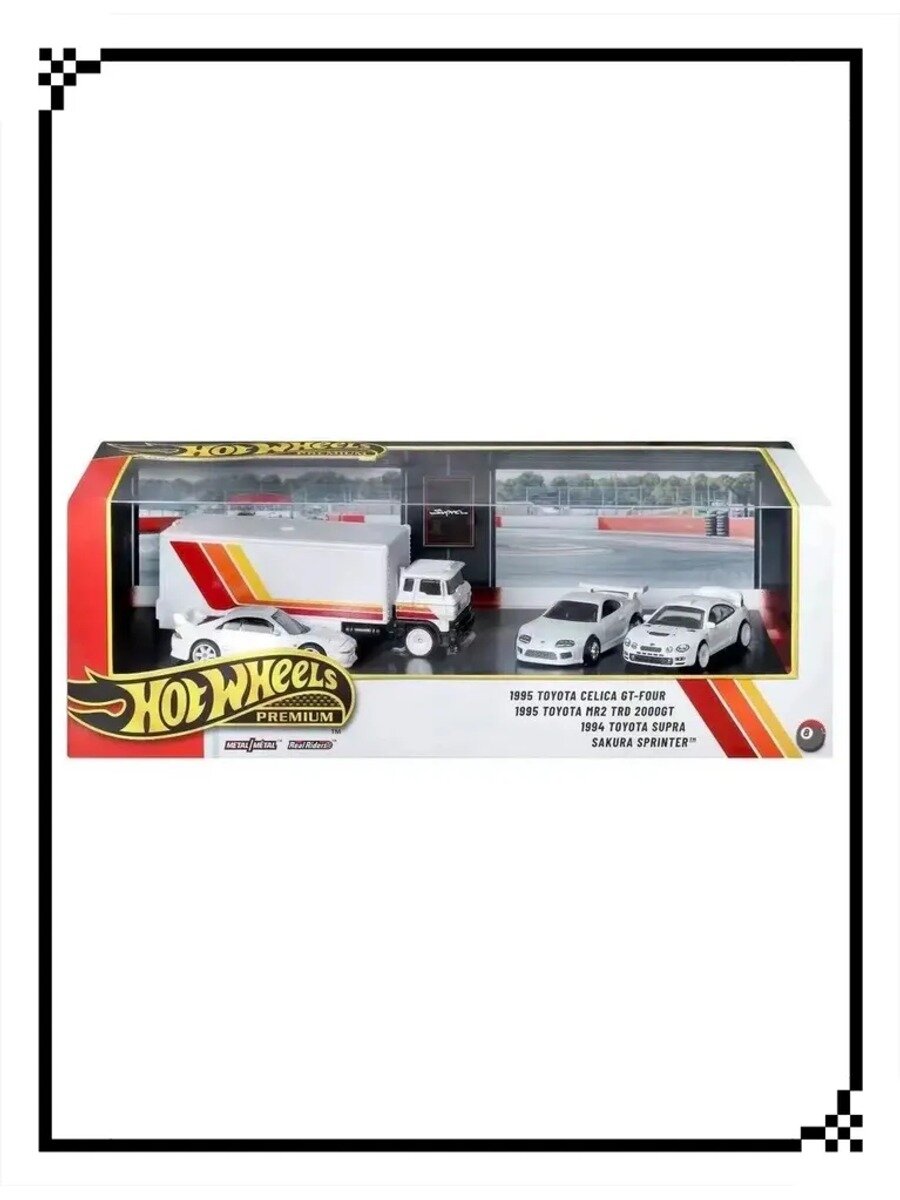 Фигурка MATTEL Toys Игрушка-модель легкосплавного автомобиля Toyota Garage GMH39
