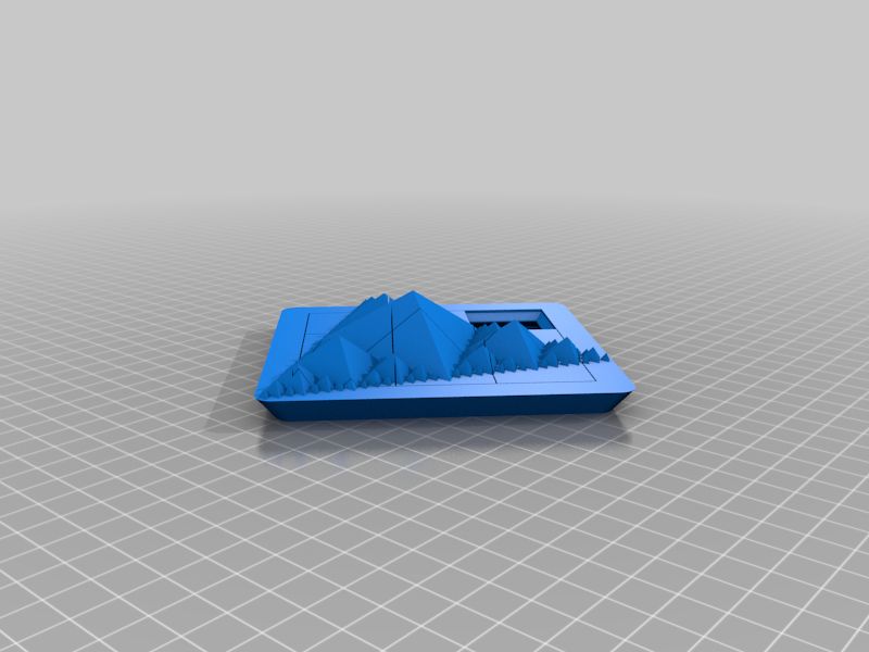 Головоломка логическая геометрический, PLA, 3D-печать, арт. PZ-PUZ-TV-5146687