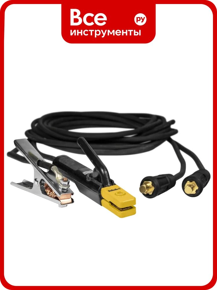 Комплект кабелей (10 м; 300 А) для 10-25/1-25 pro comfort Кедр 8009568