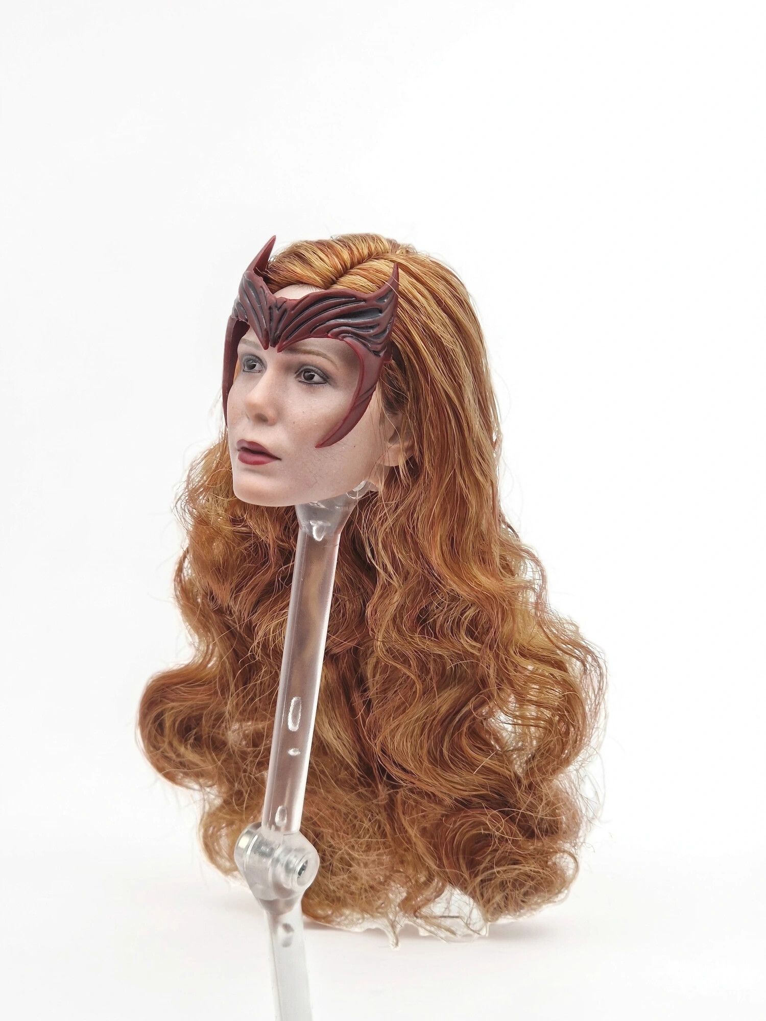 Голова скульпт Алая Ведьма игрушка фигурка 1/6 / марвел / Ванда / marvel