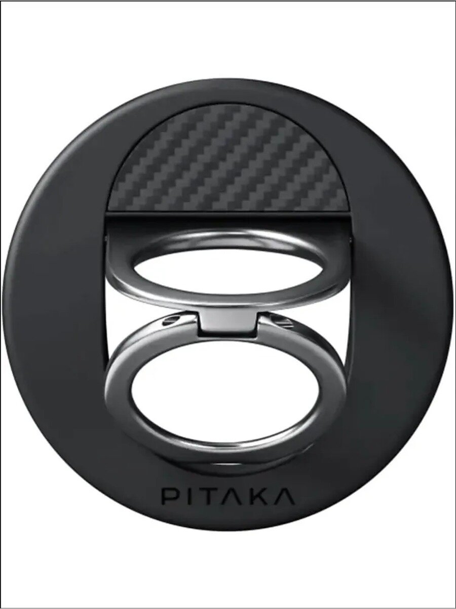 Магнитная подставка /кольцо с NFC Pitaka MagEZ Grip 3, Black, черный