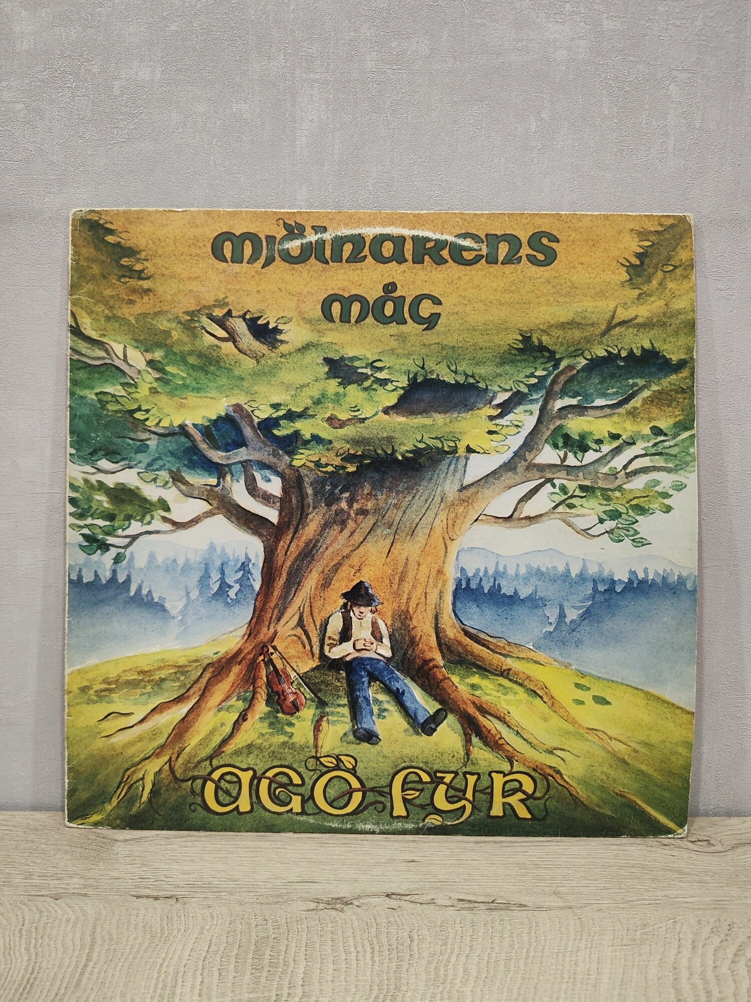 Ago Fyr - Mjolnarens Mag (Швеция, 1978 год), Виниловая пластинка, LP