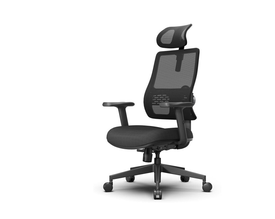 Кресло FOXGEAR Netz One черный (FG-NETZ-ONE-DGBK)