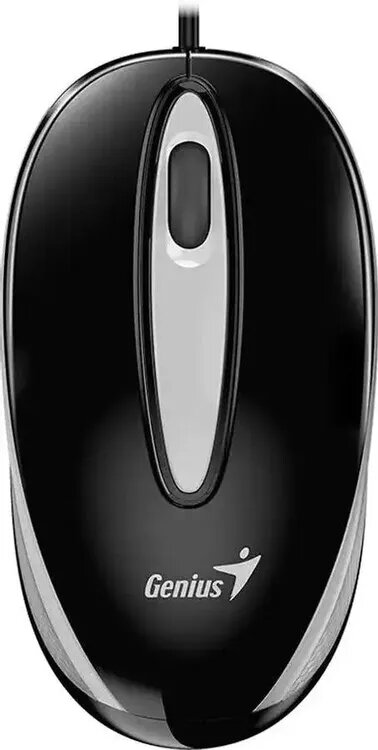 Мышь проводная Genius DX-Mini, оптическая, USB, 1000dpi, черный