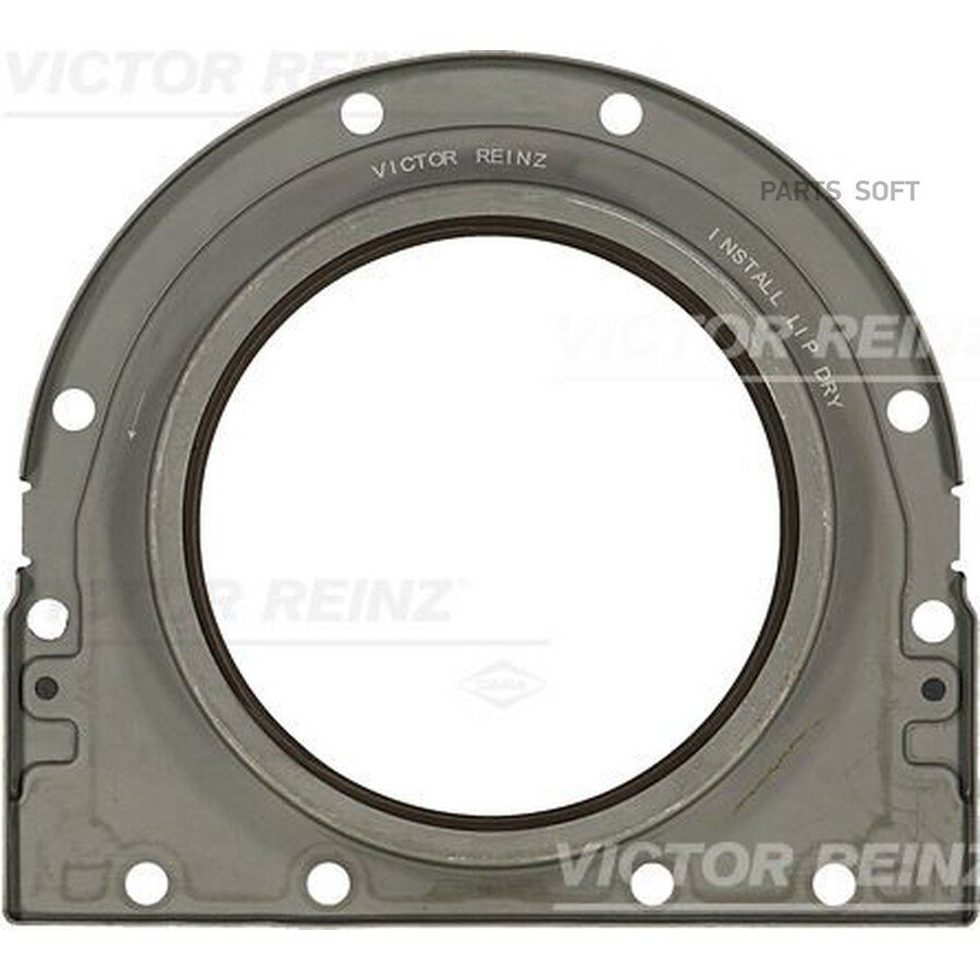 VICTOR REINZ 814590760 81-45907-60 сальник коленвала! 133.3x195/220x26.5 PTFE\ Perkins