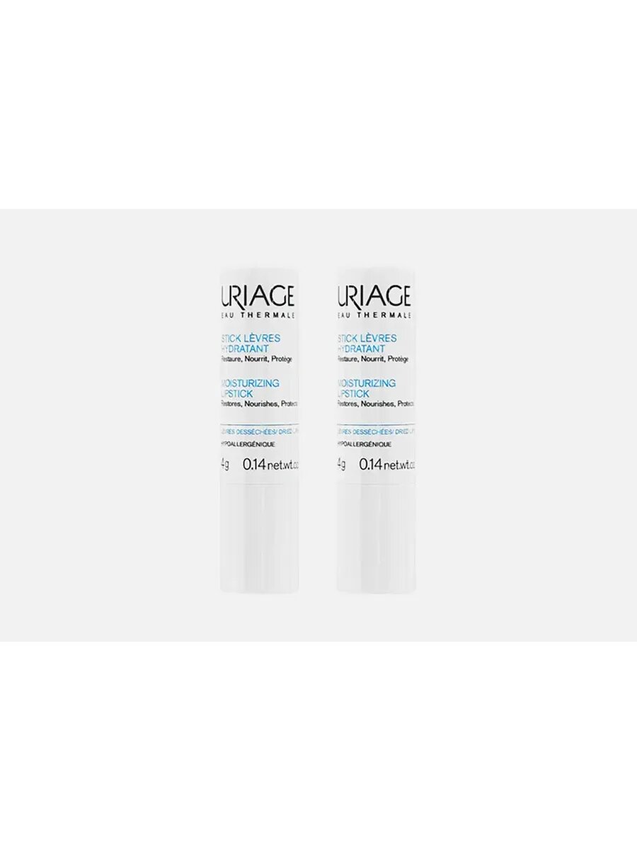#Uriage Stick Levres Увлажняющий cтик для губ 2*4г#
