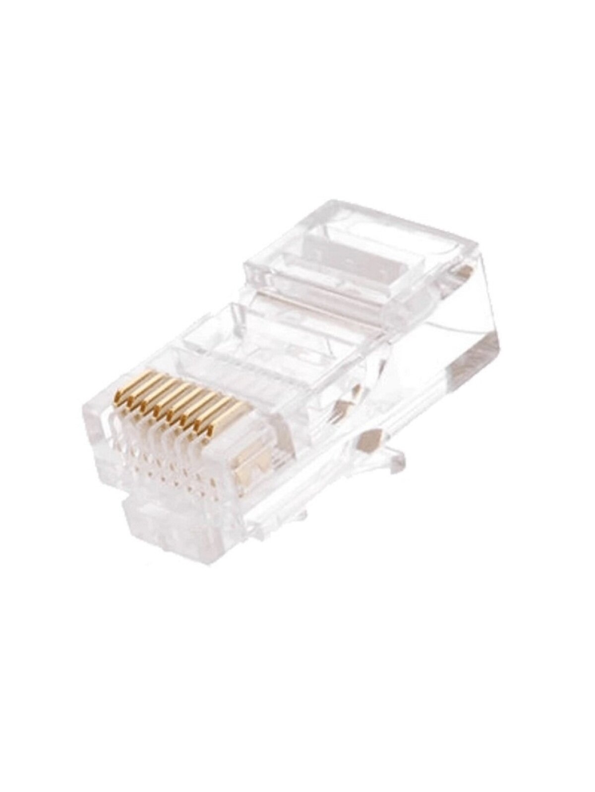 Коннектор Netlan EC-UP8P8C-6-003-TR-500 RJ45/8P8C под витую пару, Кат.6 (Класс E), 250МГц, покрытие 3мкд