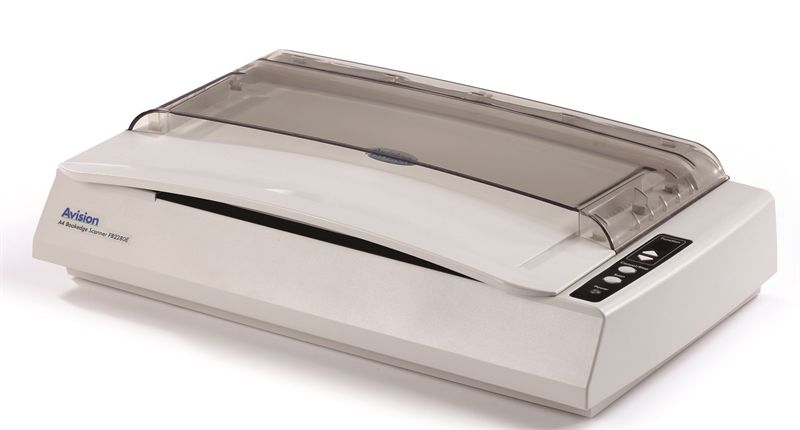 Avision FB2280E, книжный планшетный сканер формата A4 (000-0643-02G)