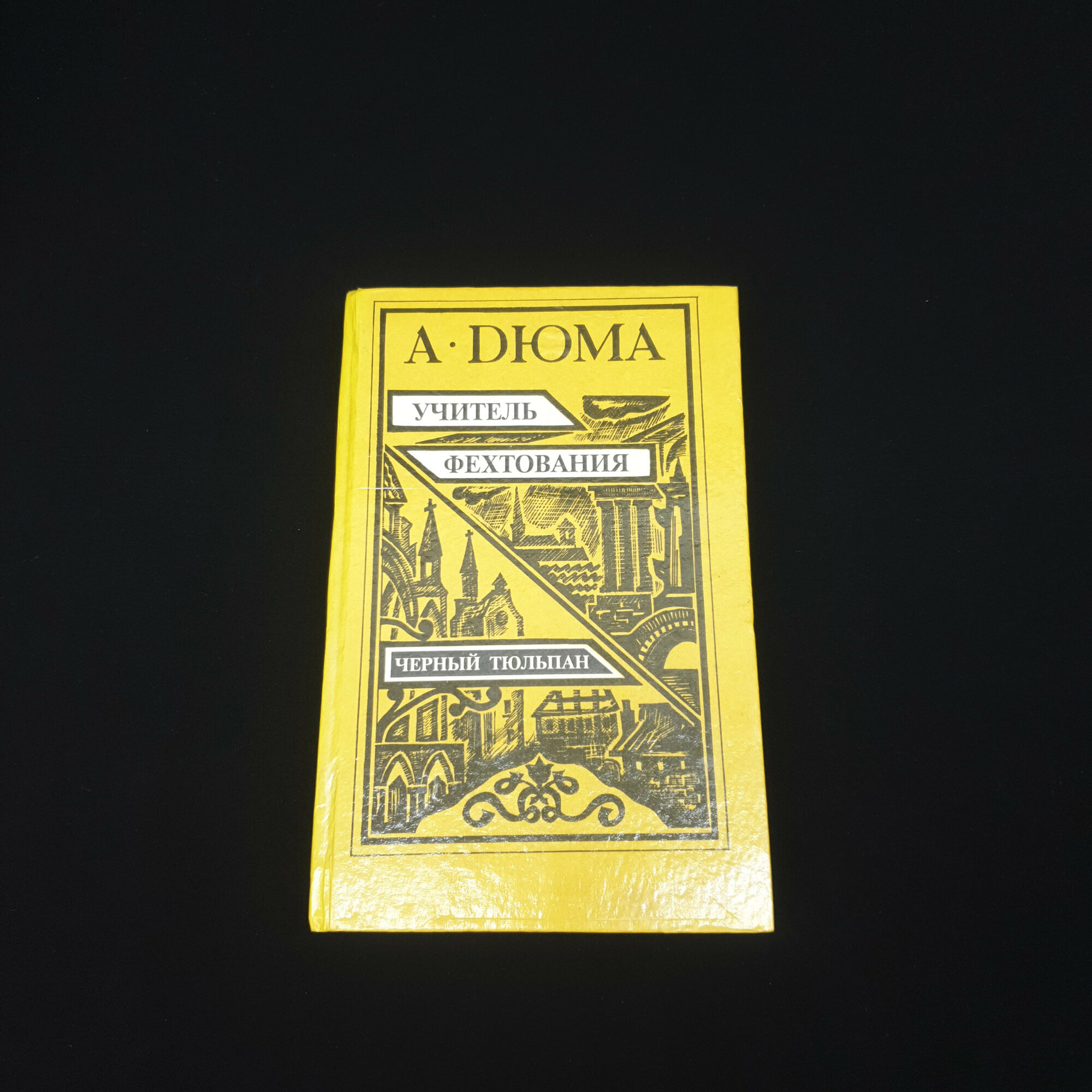 Александр Дюма. Учитель фехтования, Черный тюльпан. Книга, роман