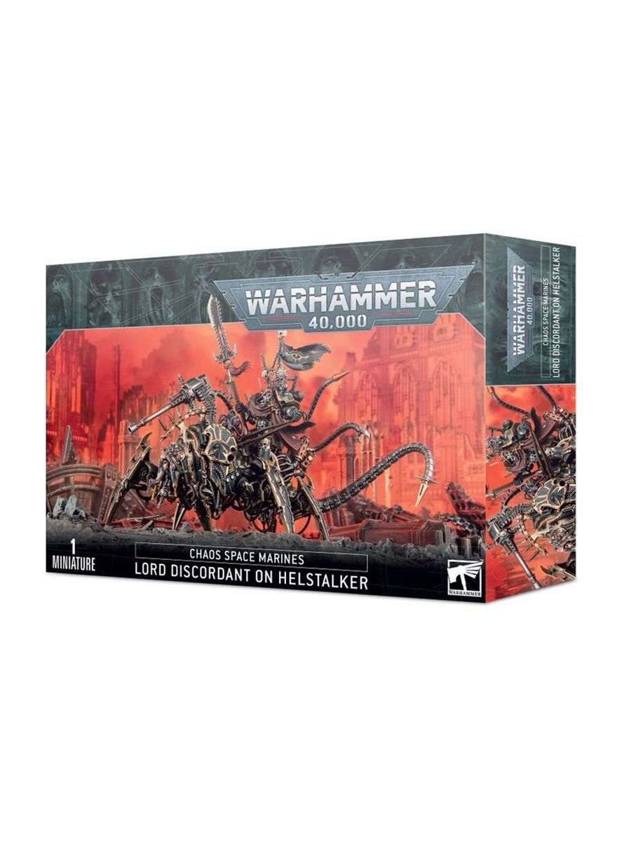 Миниатюры Warhammer 40,000: Chaos Space Marines: Lord Discordant On Helstalker