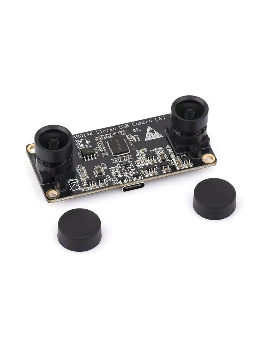 Модуль Двойной Камеры AR0144 С Сенсором 2 МП, USB 2.0, Одновременный Вывод Кадров 2560x720.