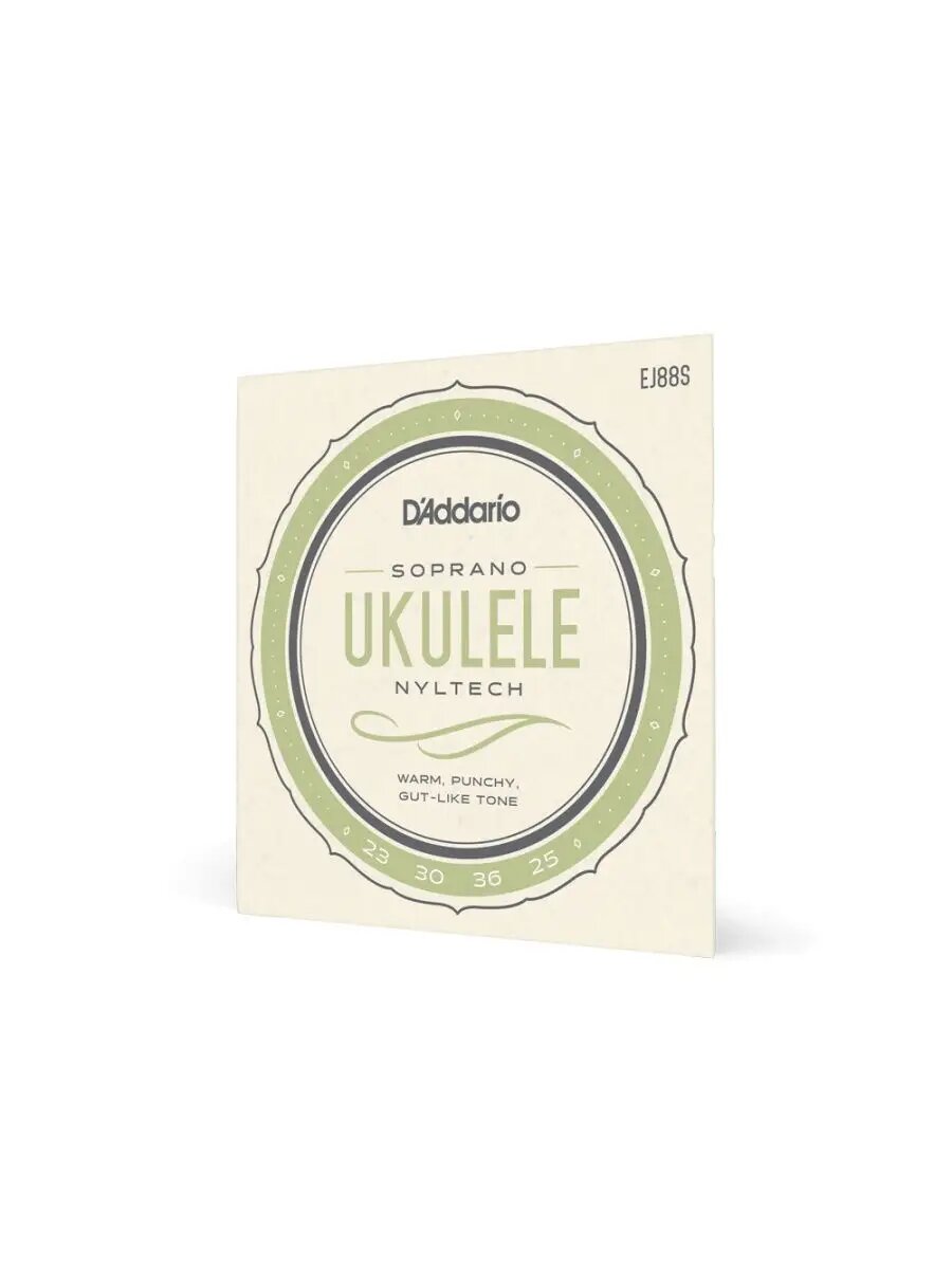 D ADDARIO EJ88 S Струны для укулеле сопрано из синтетического материала Nyltech