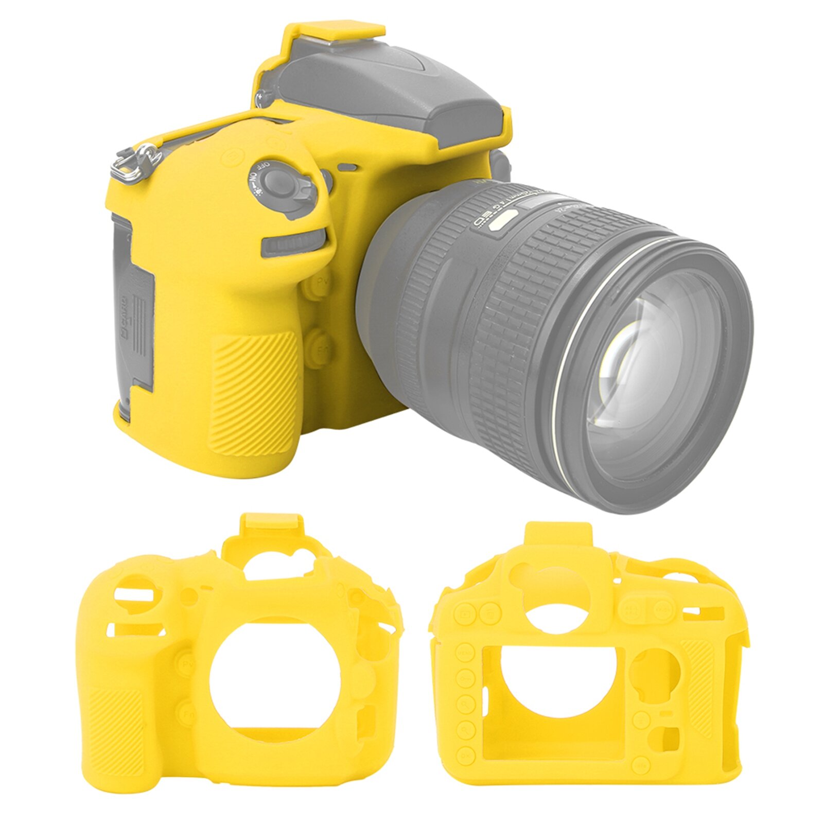 Силиконовый защитный чехол для камеры Nikon D810, компактный, антискользящий, для защиты от повреждений