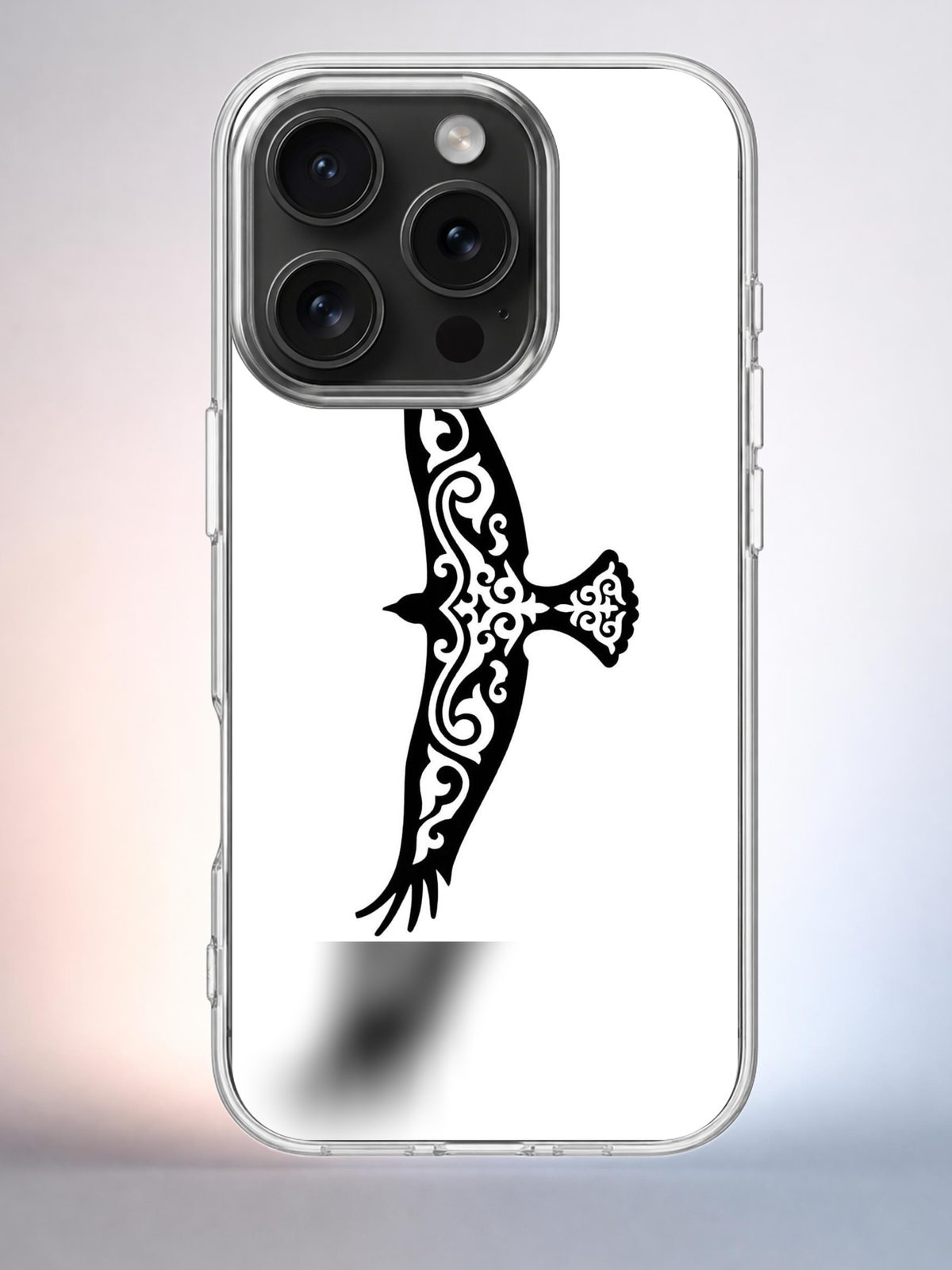 Чехол iPhone 15 Pro Орел с Y2K Indie Sleaze