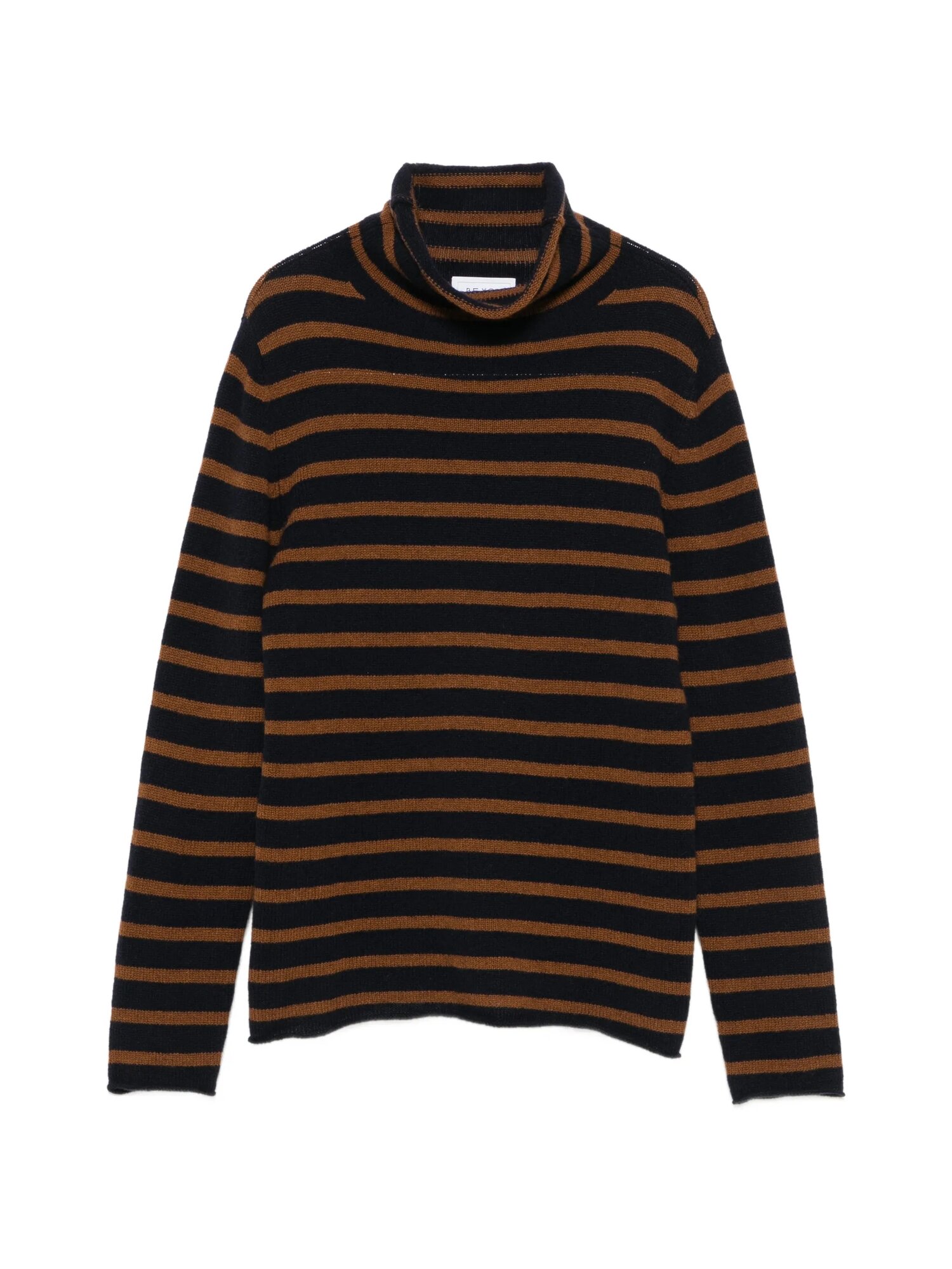 Свитер BE YOU Striped roll-neck sweater