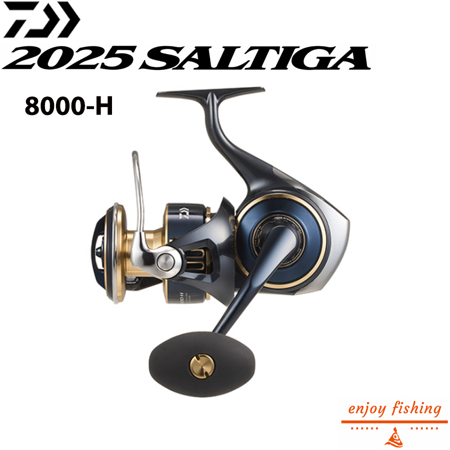 DAIWA 2025 SALTIGA 8000-H Спиннинговая катушка рыболовная безынерционная для спиннинга, Япония