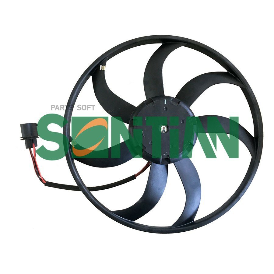 Вентилятор радиатора SEAT ALTEA XL 5P5 5P8) 1 4 2006 10 SEAT leon 1P1) 2005 07 2012 12SKODA OCTA от официального дистрибьютора, SONTIAN, артикул ZD168573