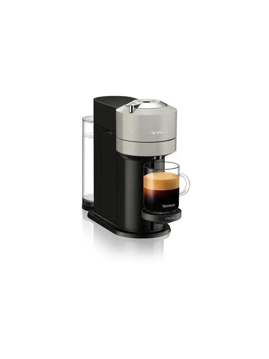 Nespresso Капсульная кофемашина Капсульная кофемашина Vertuo Next, серый металлик