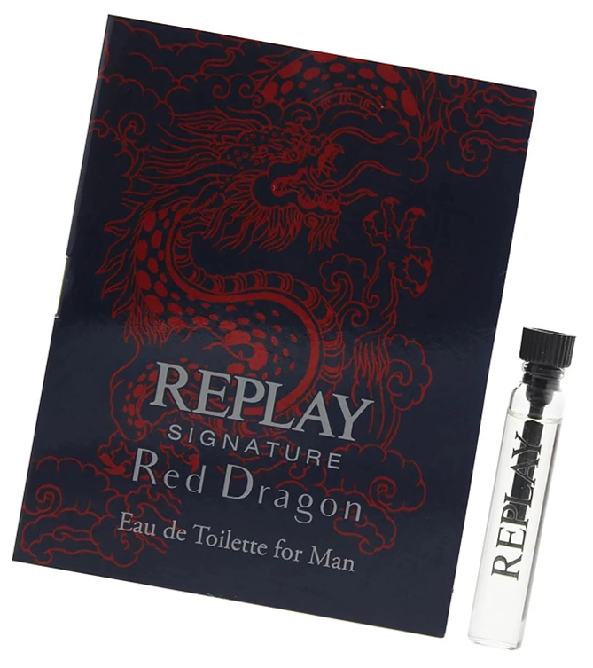 Туалетная вода Replay Signature Red Dragon мини 2 / Сэмпл аромата Реплей Сегнэчэ Ред Дрэгон