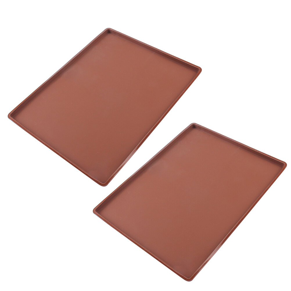 Коври Для Выпекания Из Силикона 2 Штуки Экологичные Маты Для Торта 30X25X1 5Cm