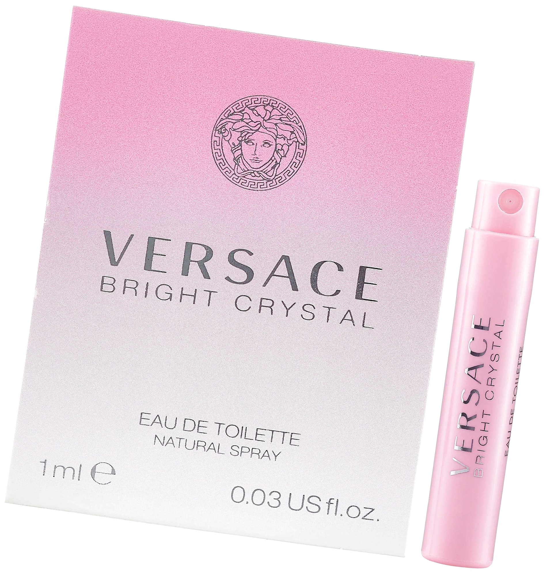 Туалетная вода Versace Bright Crystal пробник 1 / Версаче Брайт Кристал миниатюра / Сэмпл перед покупкой полного флакона