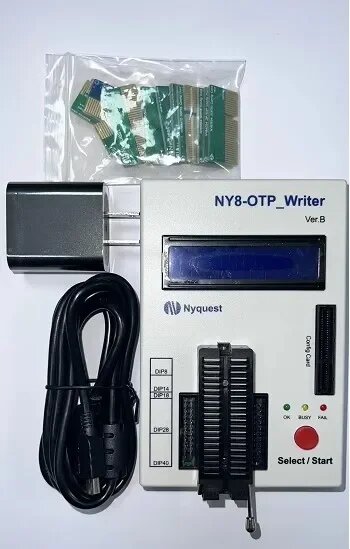 Программируемый контроллер Burner NY8-OTP-WRITER с адаптером Burner+Burner и USB-разъемом