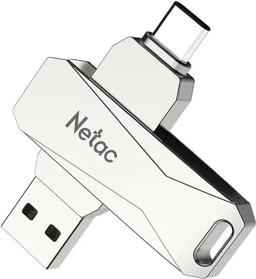 USB-флеш-накопитель Netac U782С 128 ГБ, USB 3.2 / USB Type-C