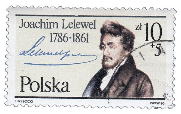 (1986-066) Марка Польша "Иоахим Лелевель " 200 лет со дня рождения Иоахима Лелевеля II