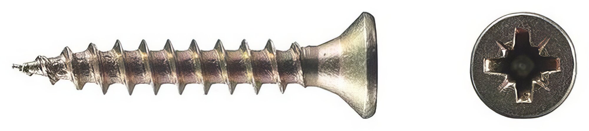 Саморезы универсальные 16x2,5 мм желтые (500 шт.)