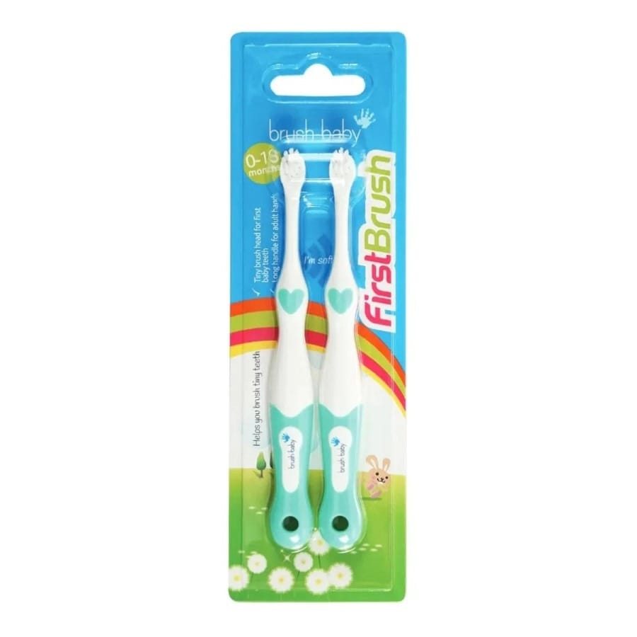 Зубная щетка Brush Baby FirstBrush, 2 шт