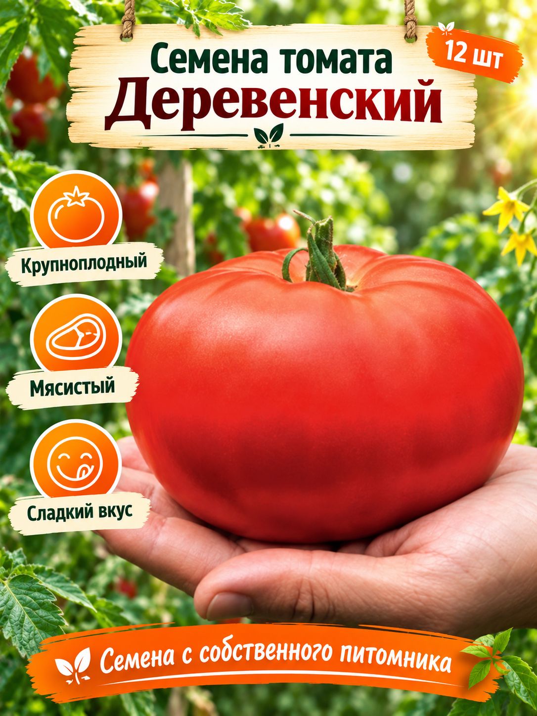 Семена томата Деревенский