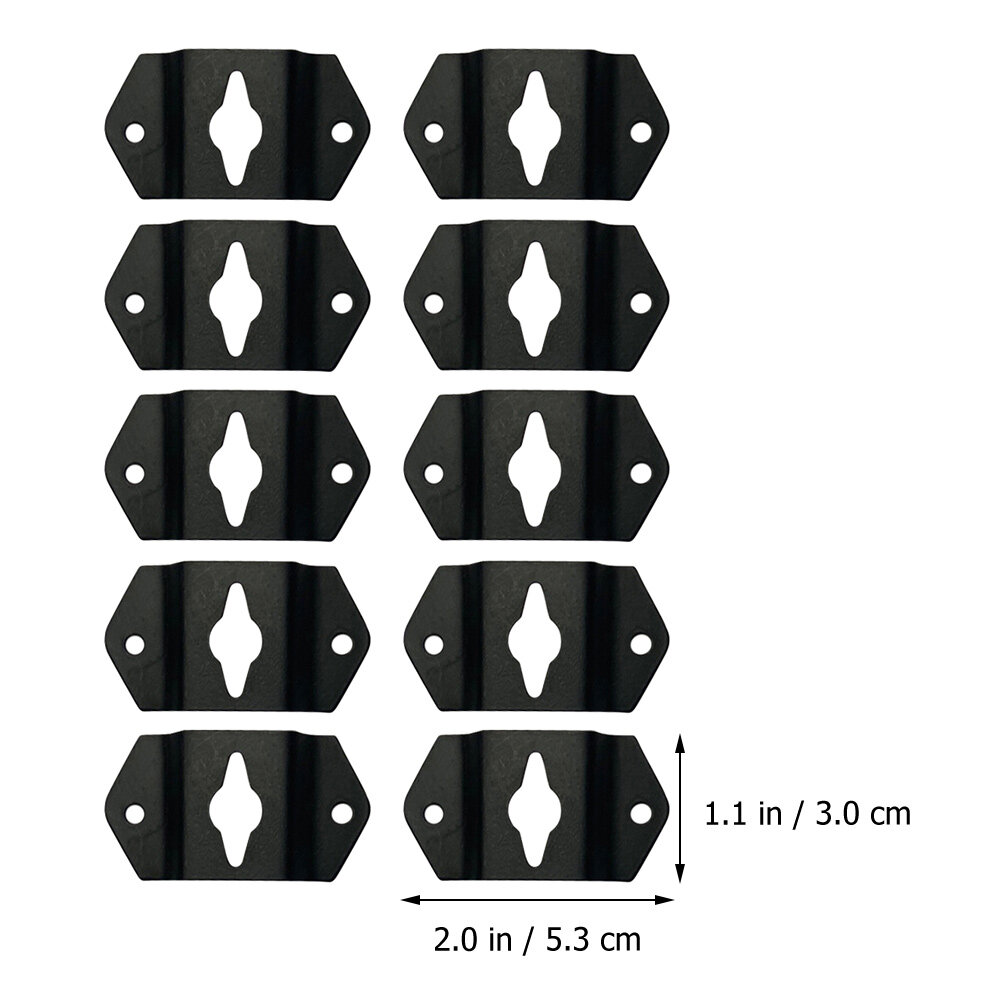 20 Штук Черные Надежные Подвесы Для Акустических Колонок Размер 3X5 3Cm